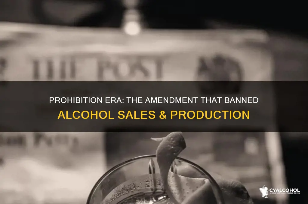 Prohibition Era: The Amendment That Banned Alcohol Sales & Production ...