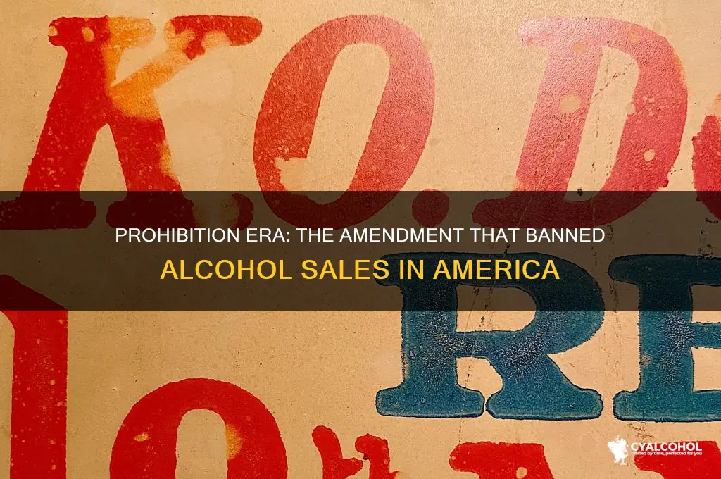 Prohibition Era: The Amendment That Banned Alcohol Sales In America ...