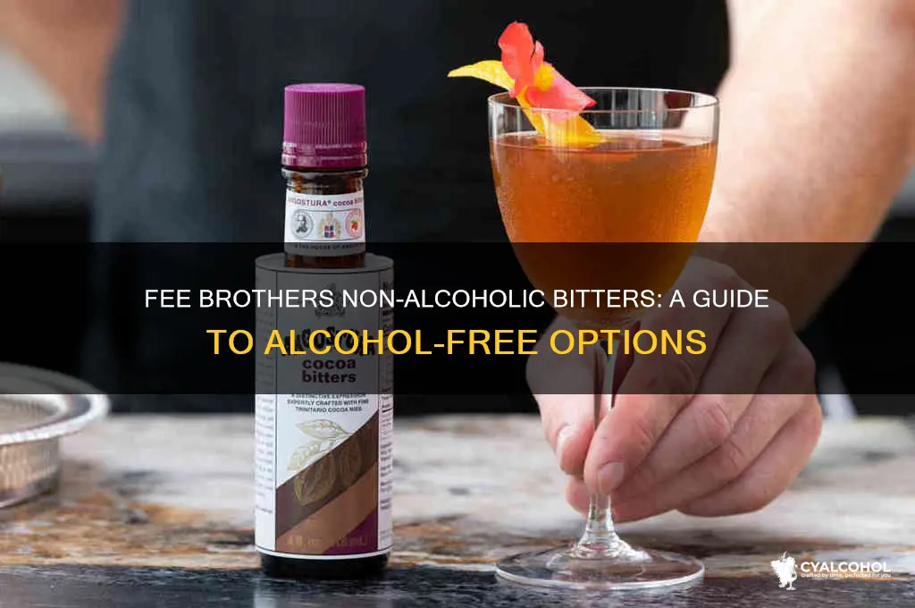 Fee Brothers Non-Alcoholic Bitters: A Guide To Alcohol-Free Options ...