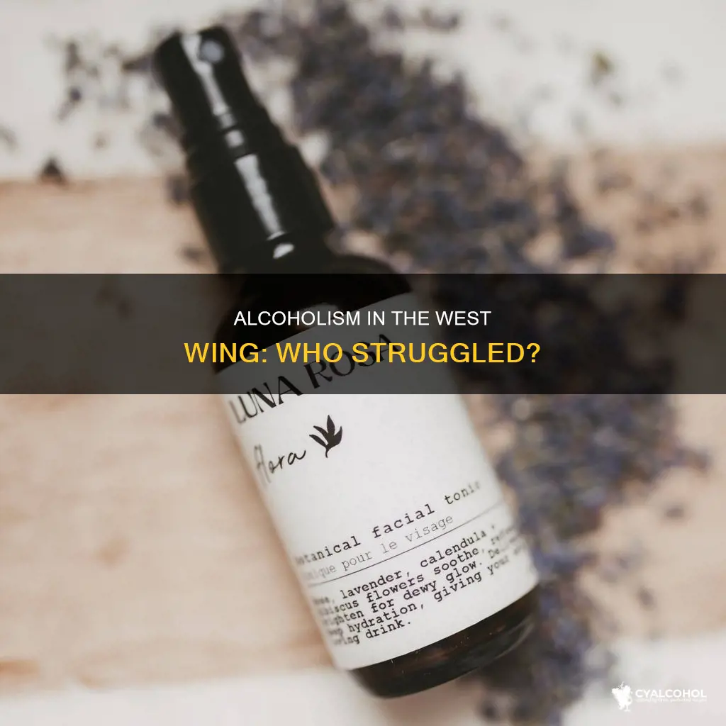 Alcoholism In The West Wing: Who Struggled? | CyAlcohol