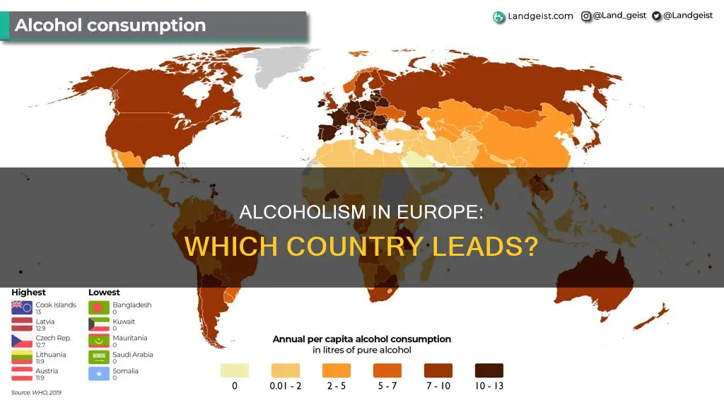 Alcoholism In Europe: Which Country Leads? | CyAlcohol