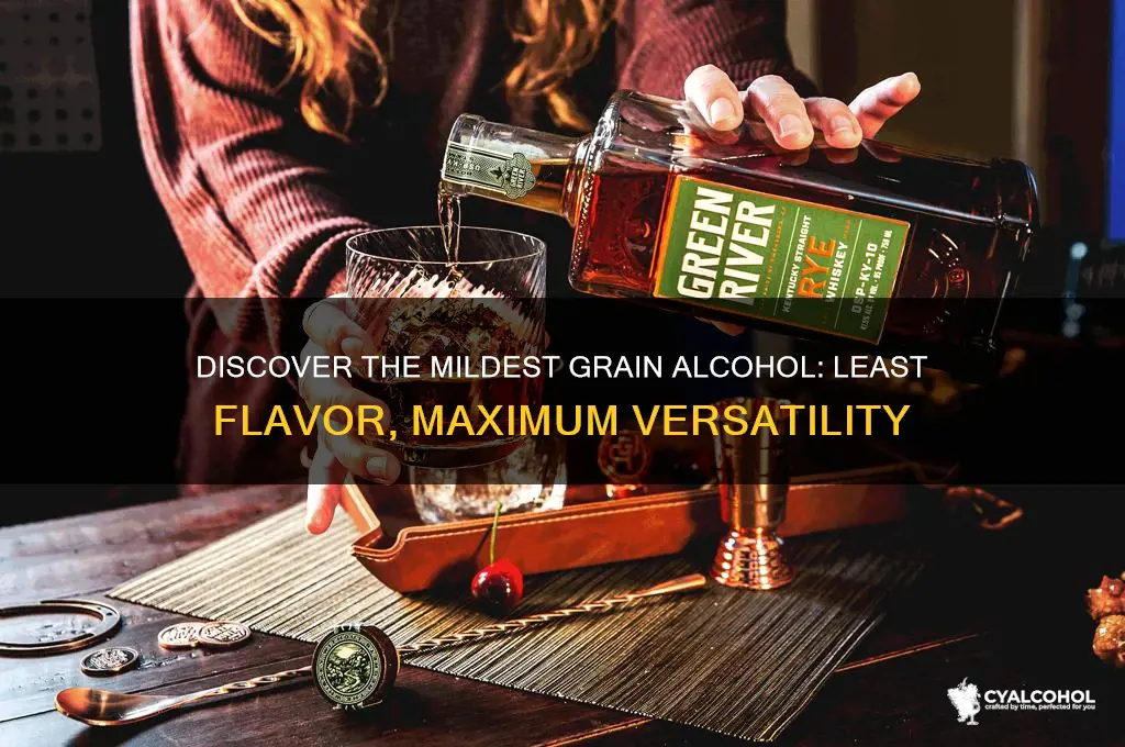 Discover The Mildest Grain Alcohol: Least Flavor, Maximum Versatility ...