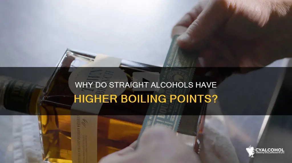 Why Do Straight Alcohols Have Higher Boiling Points? | CyAlcohol