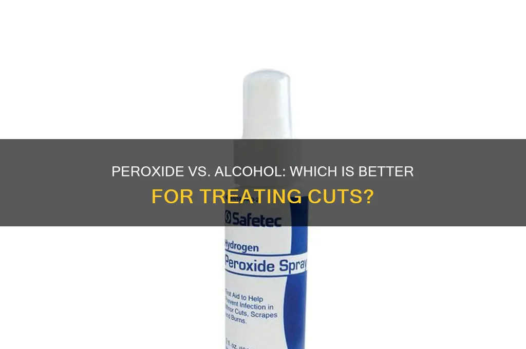 Peroxide Vs. Alcohol: Which Is Better For Treating Cuts? | CyAlcohol