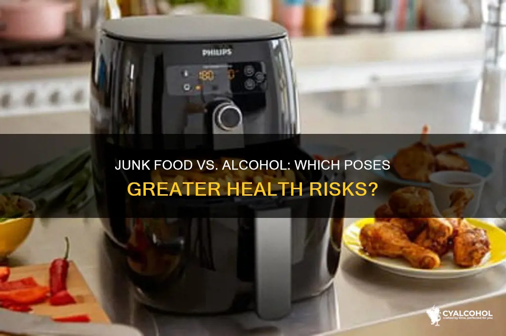 Junk Food Vs. Alcohol: Which Poses Greater Health Risks? | CyAlcohol