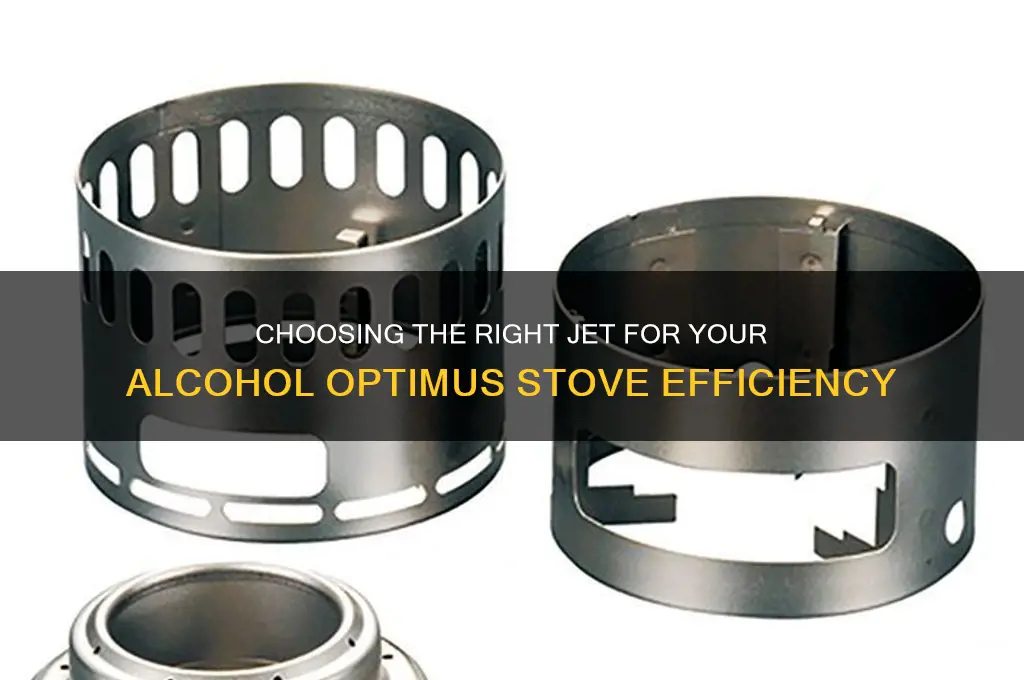 Choosing The Right Jet For Your Alcohol Optimus Stove Efficiency ...
