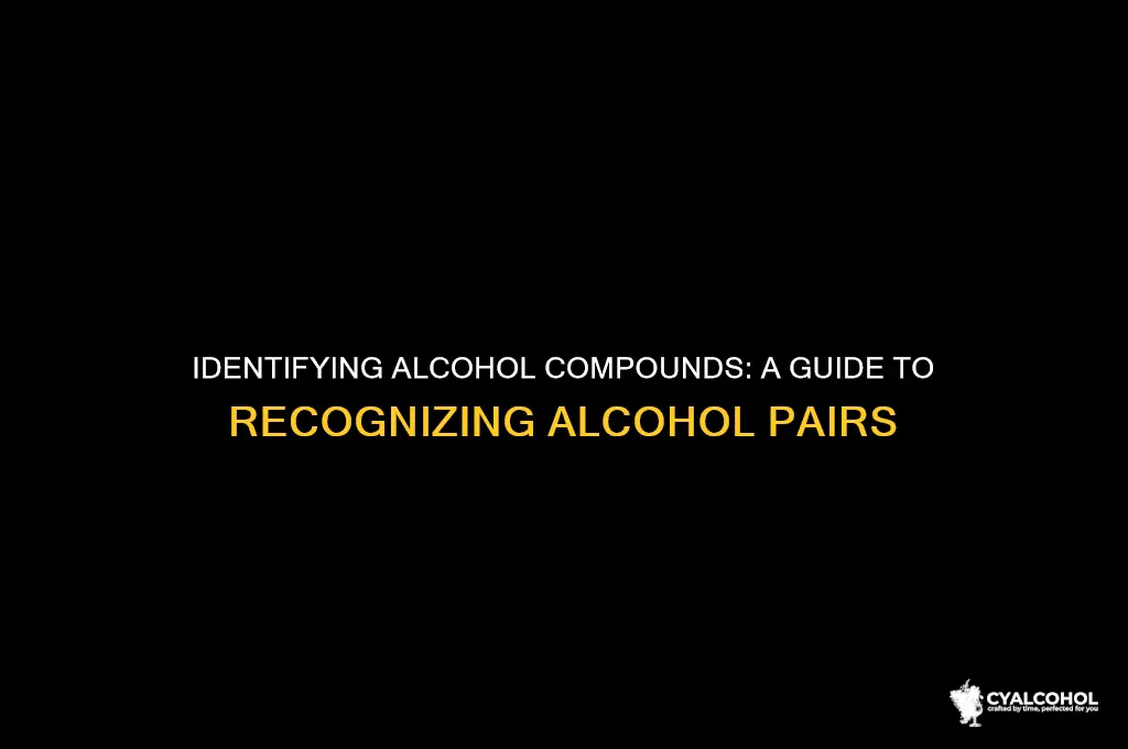 Identifying Alcohol Compounds: A Guide To Recognizing Alcohol Pairs ...