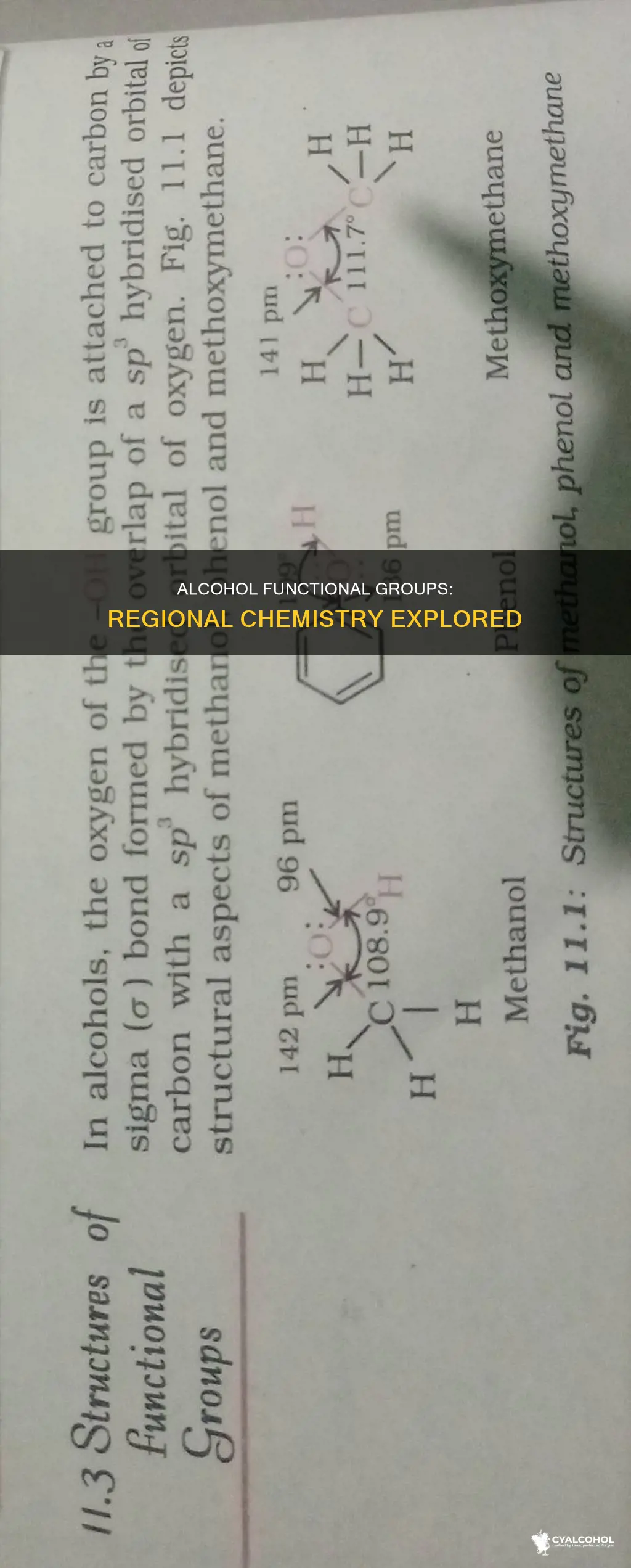 Alcohol Functional Groups: Regional Chemistry Explored | CyAlcohol
