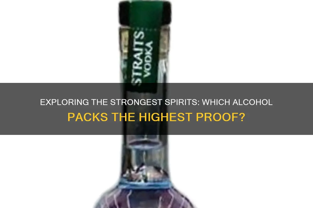Exploring The Strongest Spirits: Which Alcohol Packs The Highest Proof ...