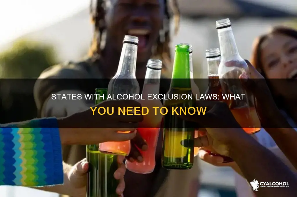 States With Alcohol Exclusion Laws: What You Need To Know | CyAlcohol