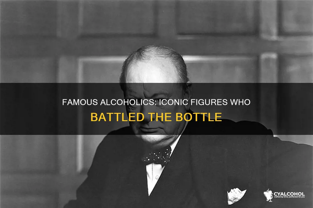 Famous Alcoholics: Iconic Figures Who Battled The Bottle | CyAlcohol