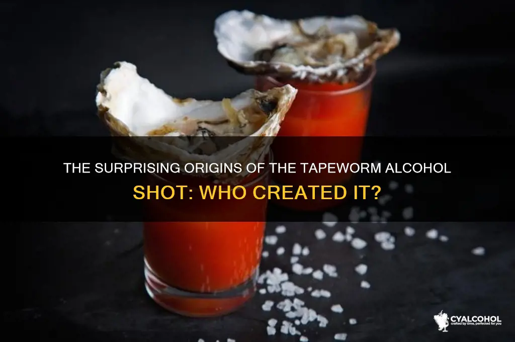 The Surprising Origins Of The Tapeworm Alcohol Shot: Who Created It ...