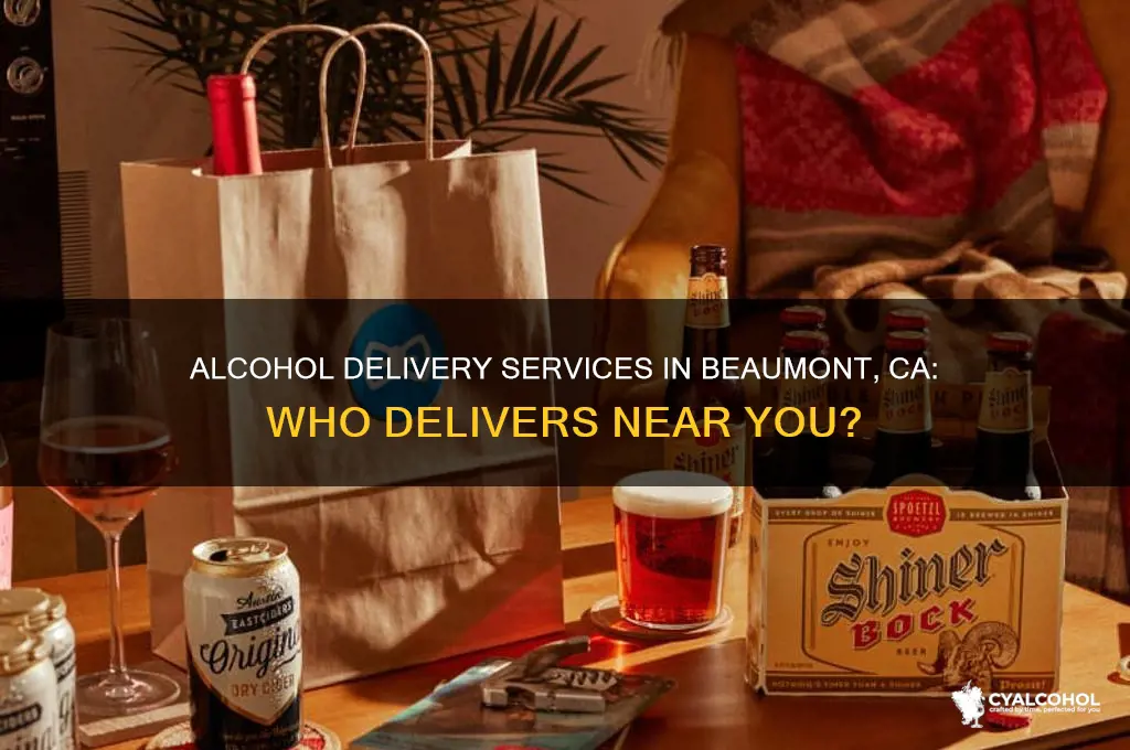 Alcohol Delivery Services In Beaumont, Ca: Who Delivers Near You ...