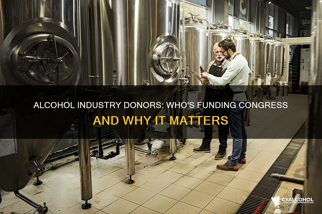 Alcohol Industry Donors: Who's Funding Congress And Why It Matters ...