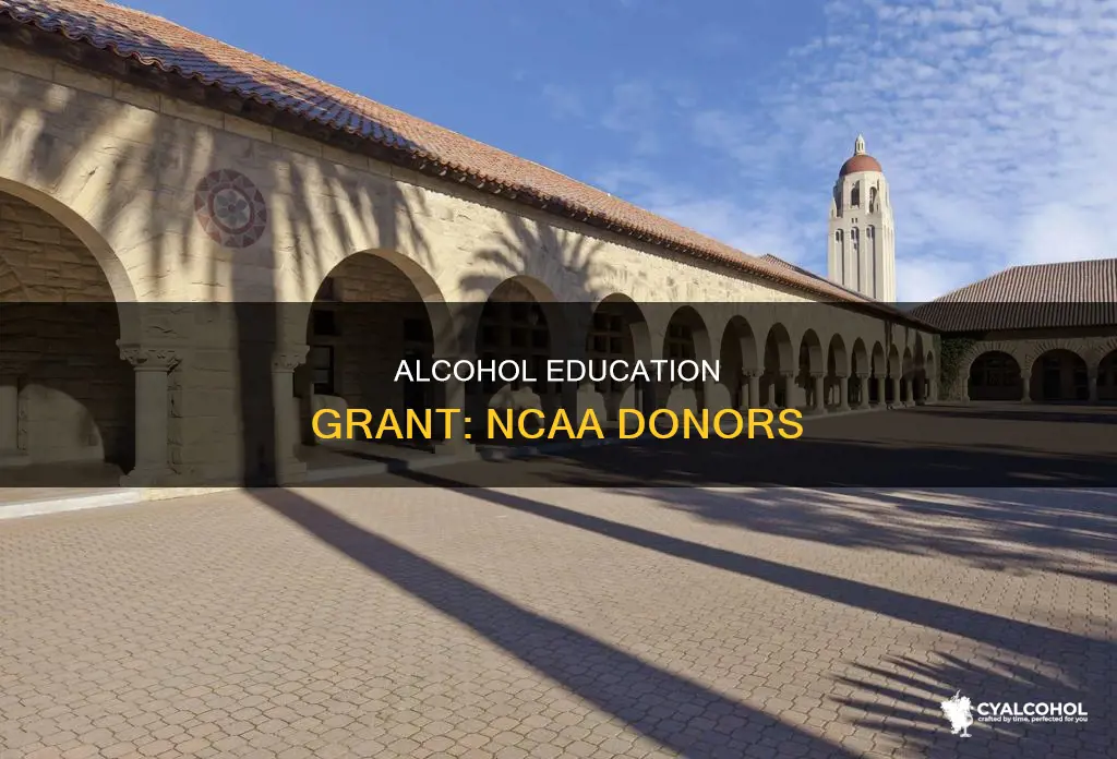 Alcohol Education Grant: Ncaa Donors | CyAlcohol