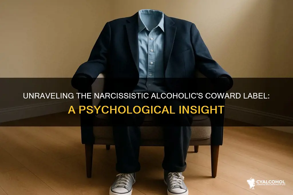 Unraveling The Narcissistic Alcoholic's Coward Label: A Psychological ...