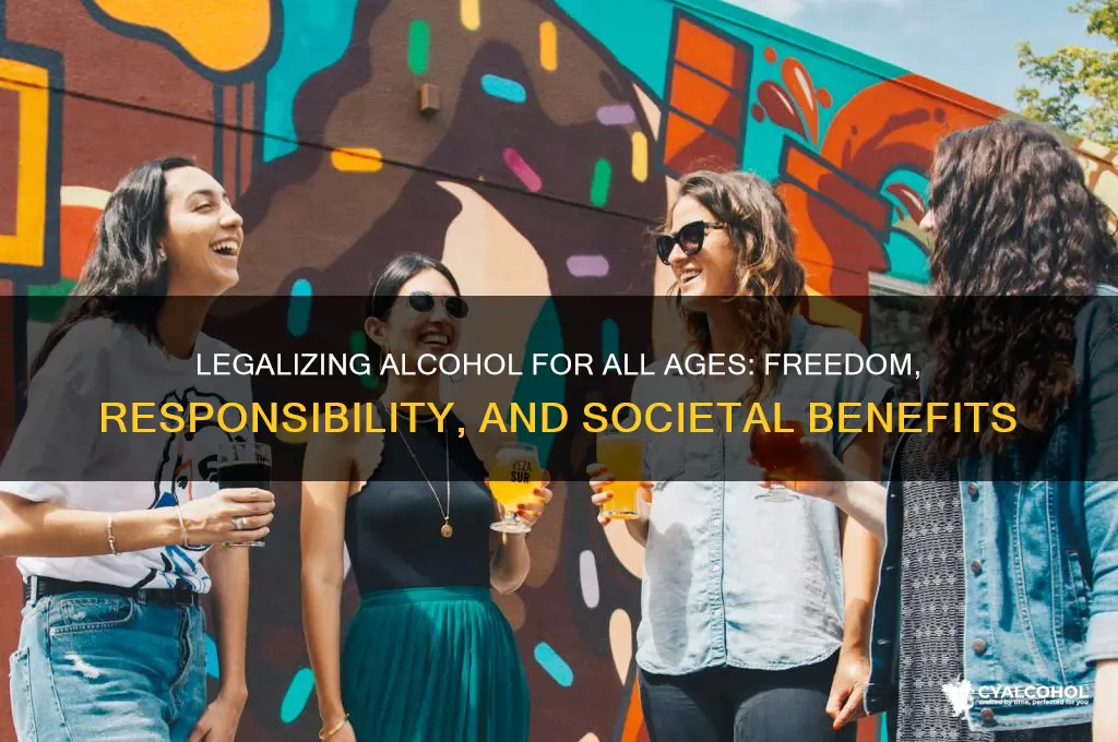 Legalizing Alcohol For All Ages: Freedom, Responsibility, And Societal ...
