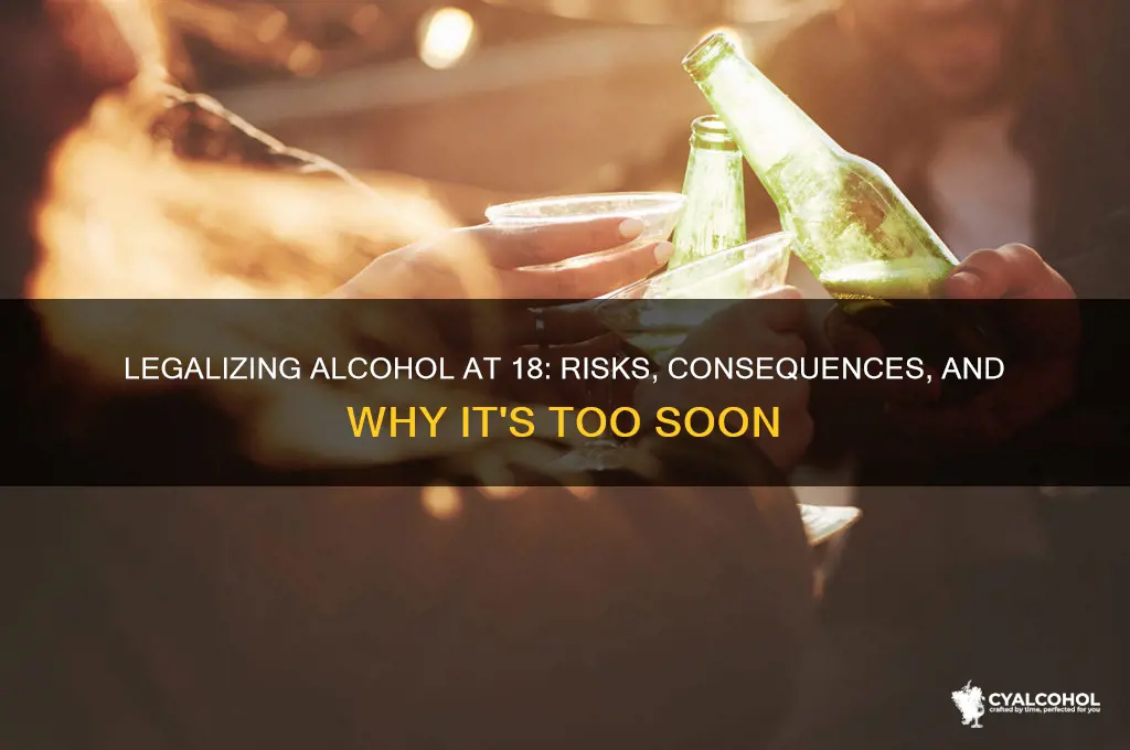 Legalizing Alcohol At 18: Risks, Consequences, And Why It's Too Soon ...