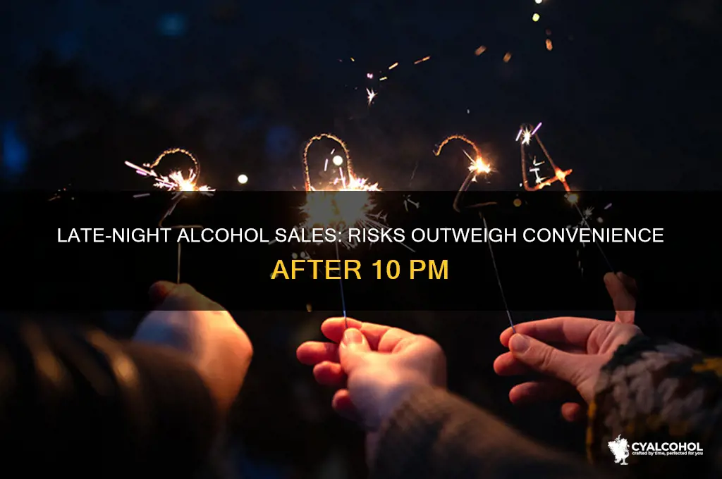 Late-Night Alcohol Sales: Risks Outweigh Convenience After 10 Pm ...