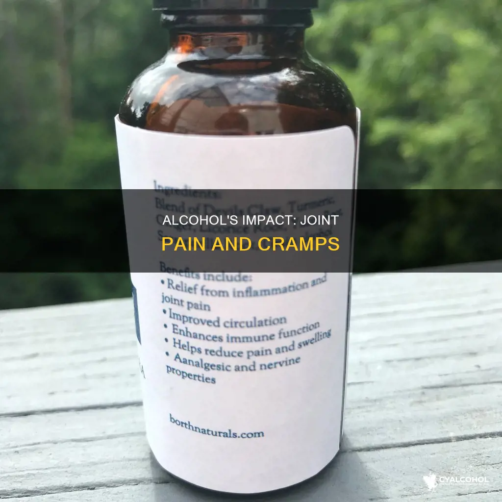 Alcohol's Impact: Joint Pain And Cramps | CyAlcohol
