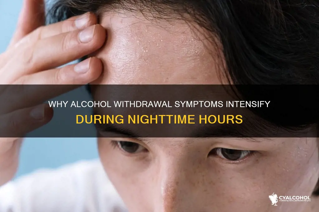 Why Alcohol Withdrawal Symptoms Intensify During Nighttime Hours ...
