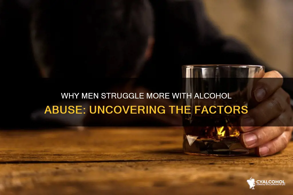 Why Men Struggle More With Alcohol Abuse: Uncovering The Factors ...