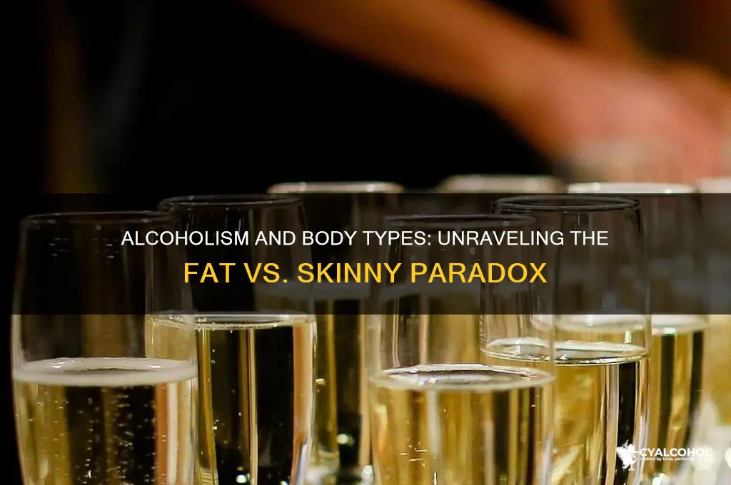 Alcoholism And Body Types: Unraveling The Fat Vs. Skinny Paradox ...