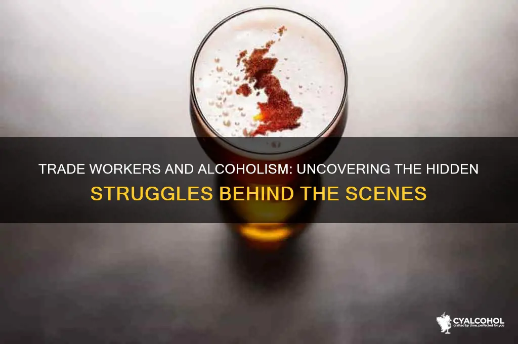 Trade Workers And Alcoholism: Uncovering The Hidden Struggles Behind ...