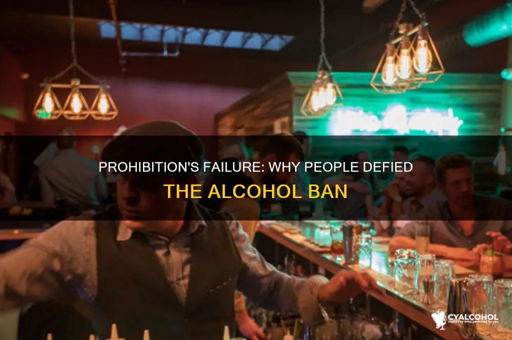 Prohibition's Failure: Why People Defied The Alcohol Ban | CyAlcohol
