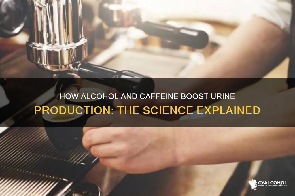 How Alcohol And Caffeine Boost Urine Production: The Science Explained ...