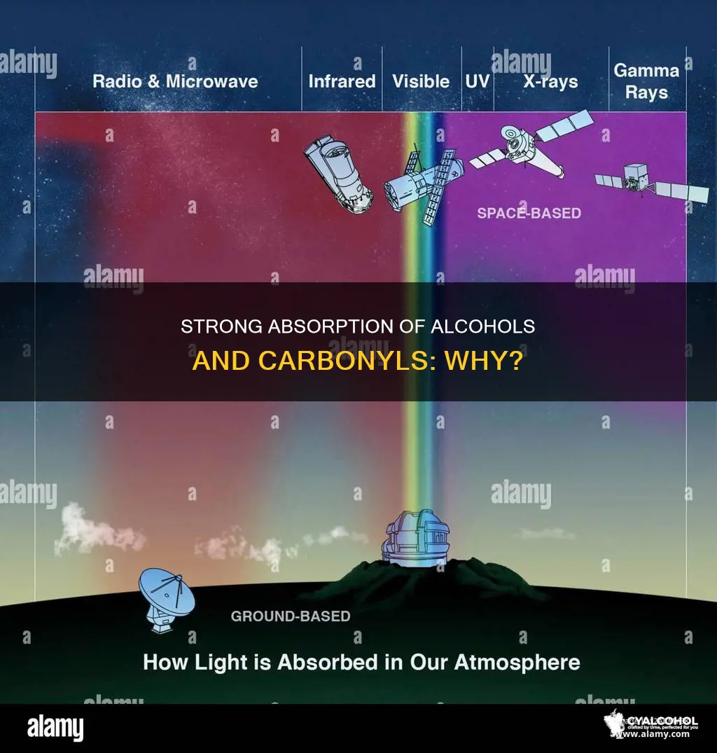 Strong Absorption Of Alcohols And Carbonyls: Why? | CyAlcohol