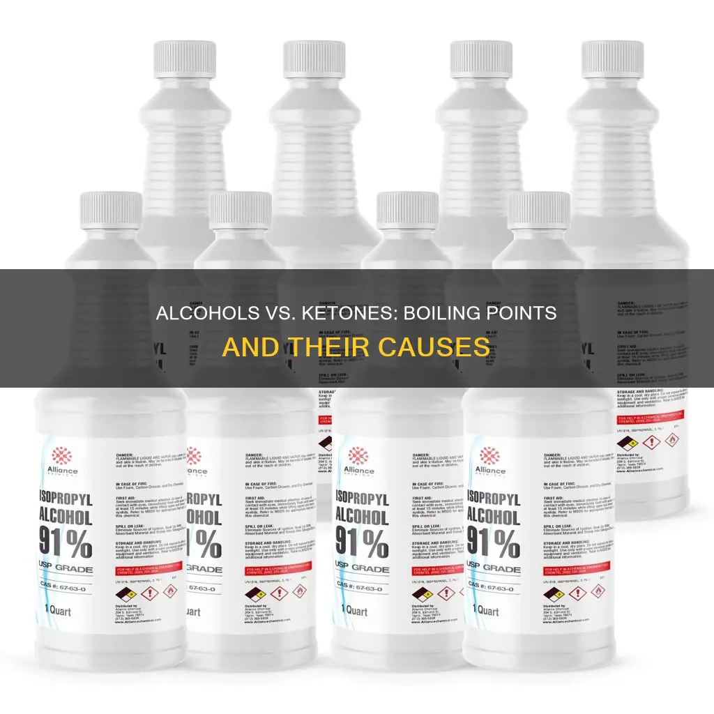 Alcohols Vs. Ketones: Boiling Points And Their Causes | CyAlcohol