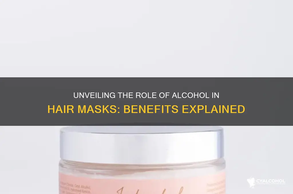 Unveiling The Role Of Alcohol In Hair Masks: Benefits Explained | CyAlcohol
