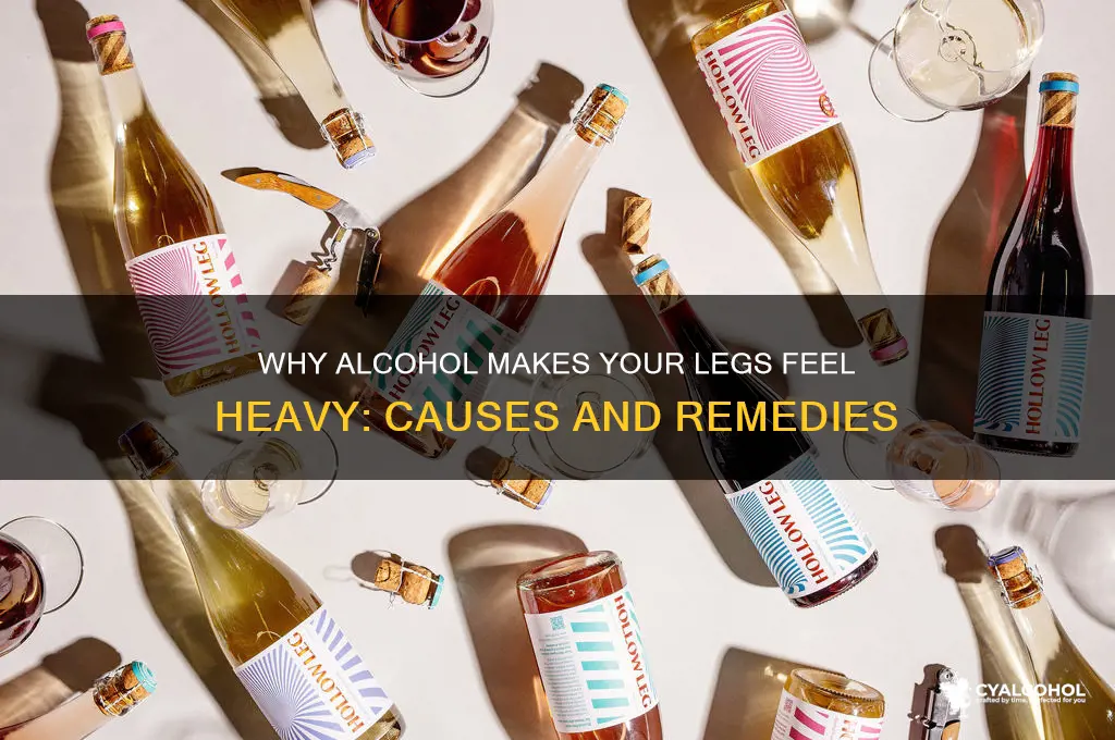 Why Alcohol Makes Your Legs Feel Heavy: Causes And Remedies | CyAlcohol