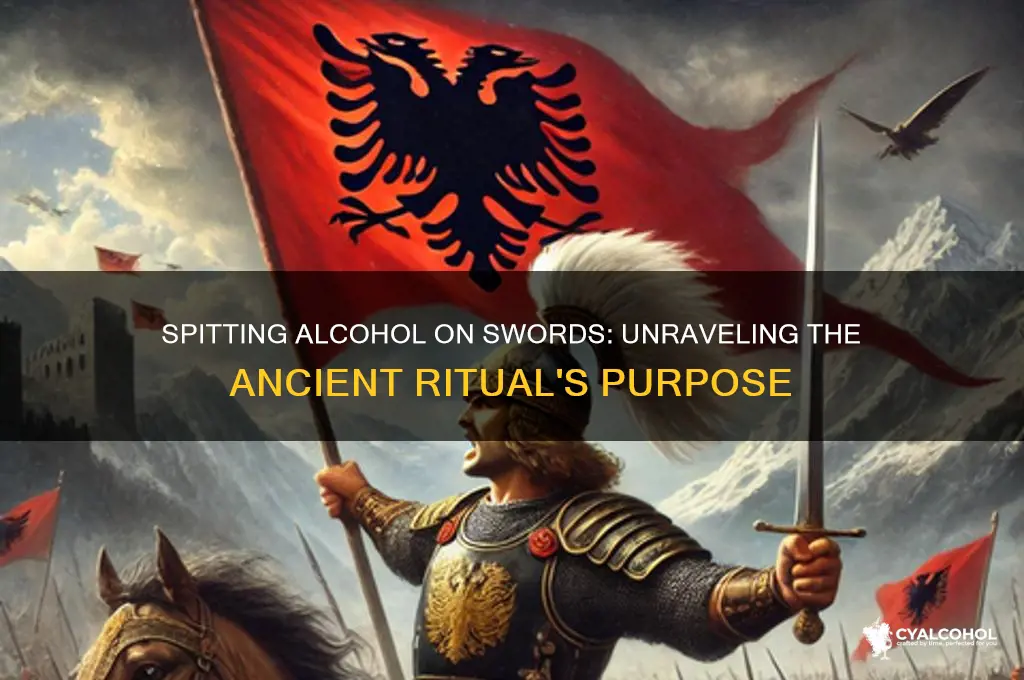 Spitting Alcohol On Swords: Unraveling The Ancient Ritual's Purpose ...