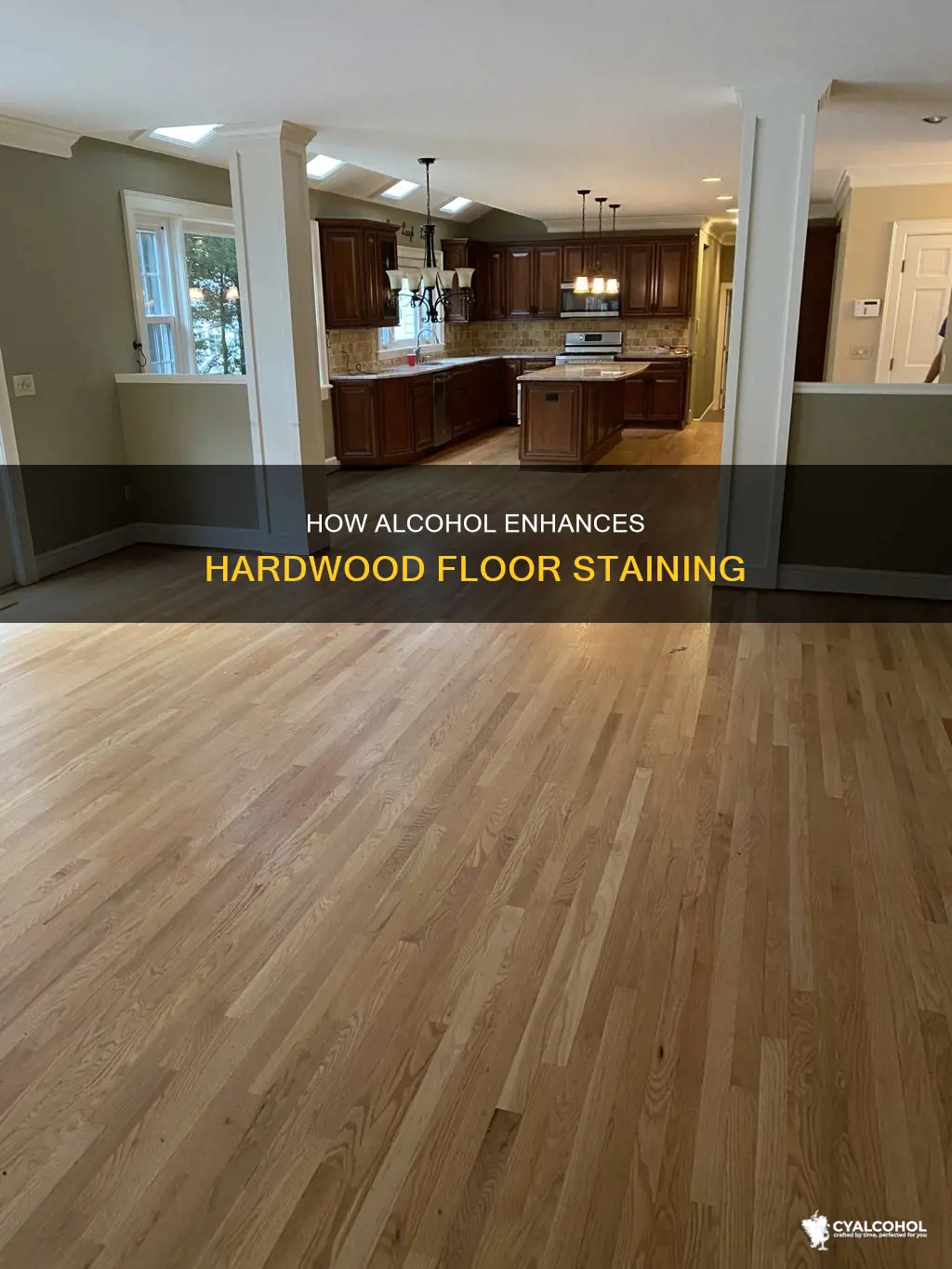 How Alcohol Enhances Hardwood Floor Staining | CyAlcohol