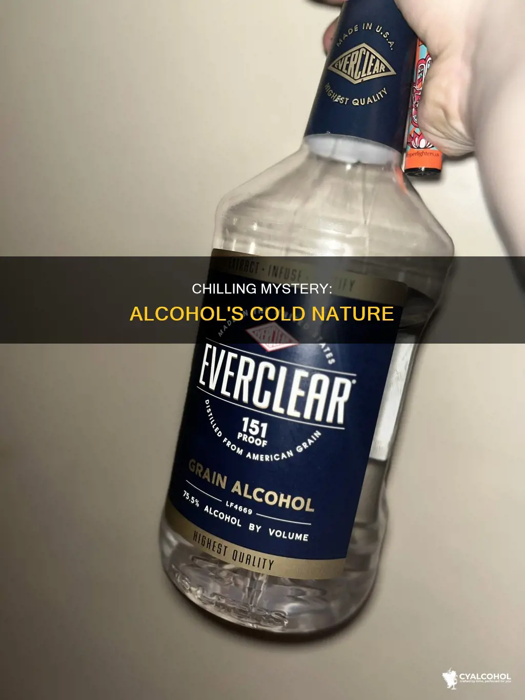 Chilling Mystery: Alcohol's Cold Nature | CyAlcohol
