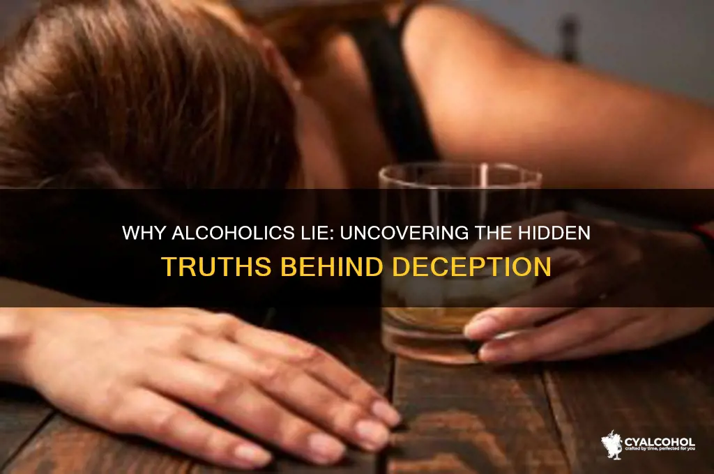 Why Alcoholics Lie: Uncovering The Hidden Truths Behind Deception ...