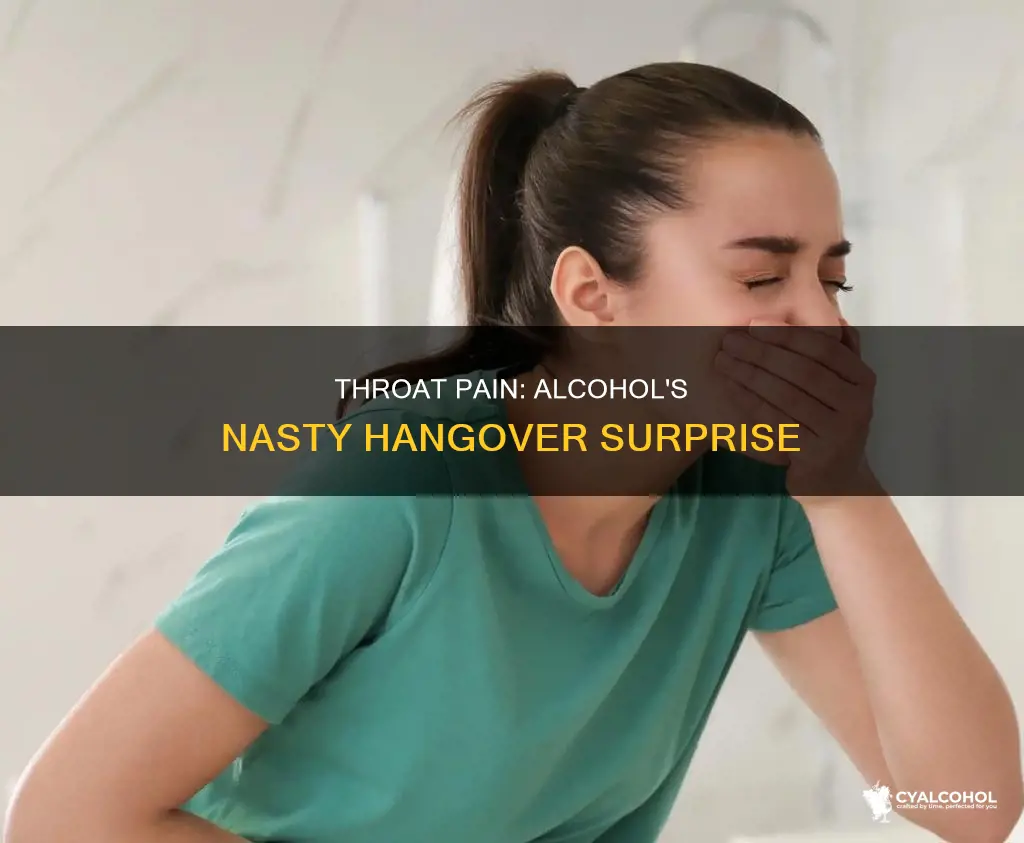Throat Pain: Alcohol's Nasty Hangover Surprise | CyAlcohol