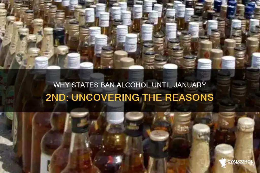 Why States Ban Alcohol Until January 2Nd: Uncovering The Reasons ...