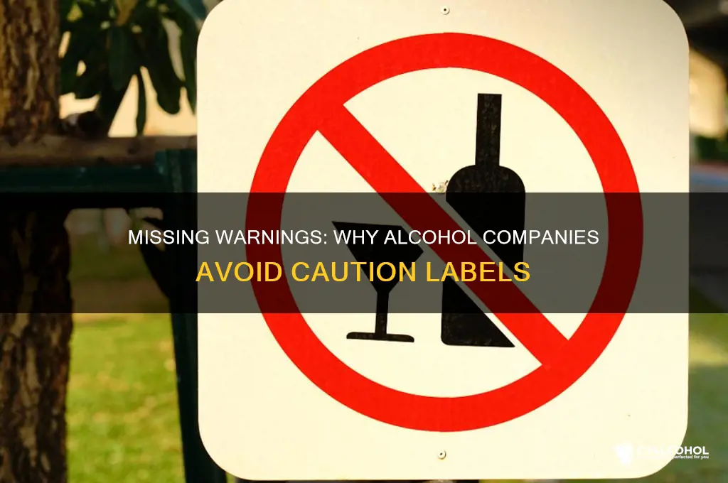 Missing Warnings: Why Alcohol Companies Avoid Caution Labels | CyAlcohol