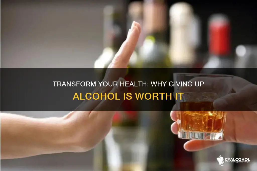 Transform Your Health: Why Giving Up Alcohol Is Worth It | CyAlcohol
