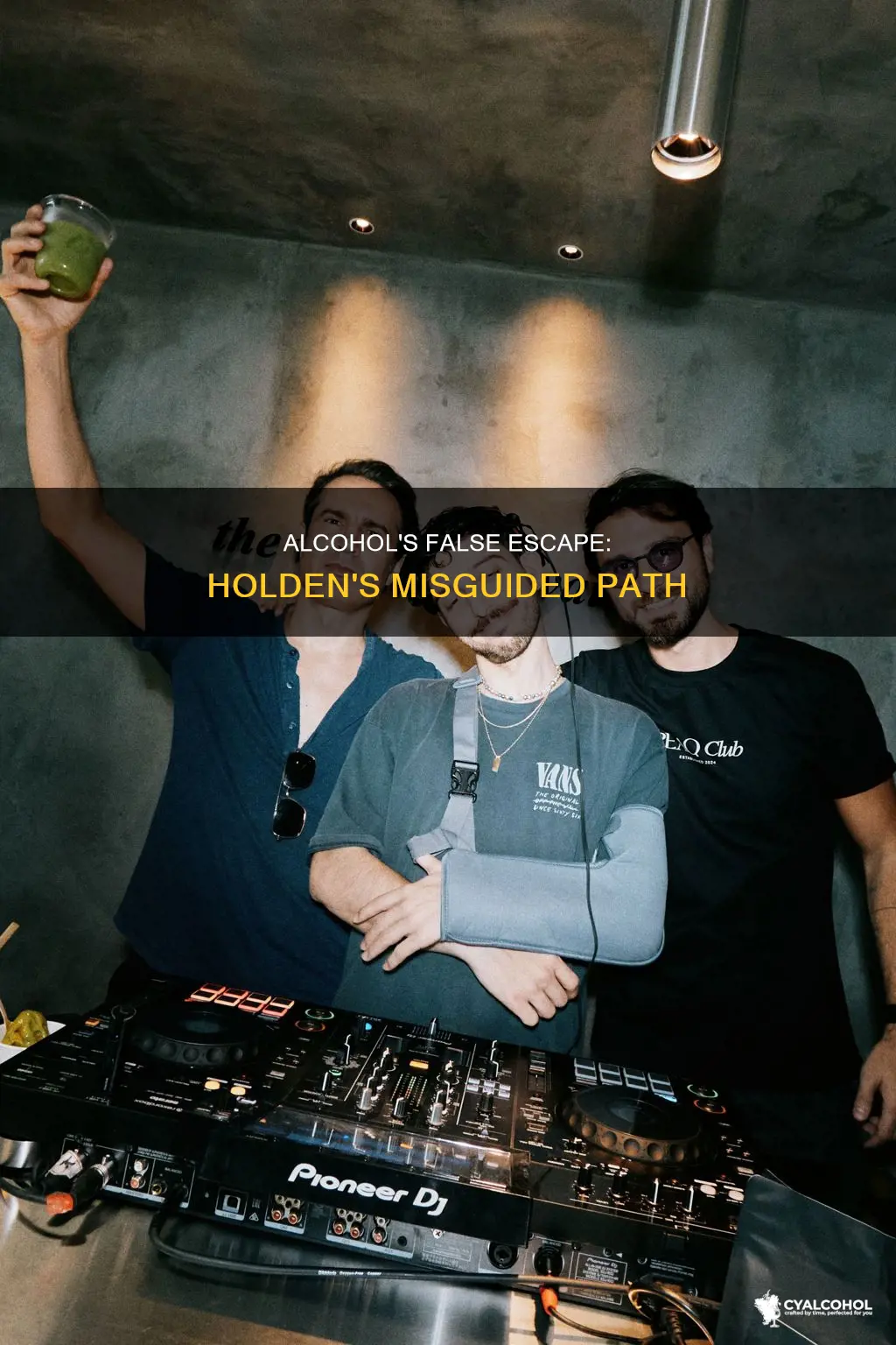 Alcohol's False Escape: Holden's Misguided Path | CyAlcohol