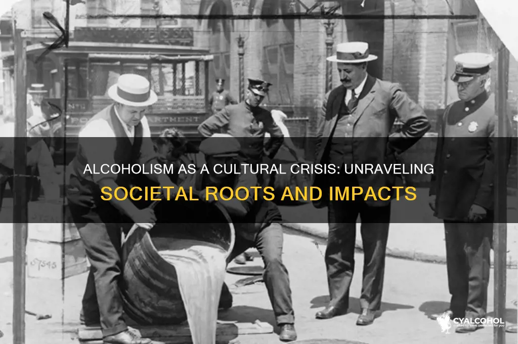 Alcoholism As A Cultural Crisis: Unraveling Societal Roots And Impacts ...