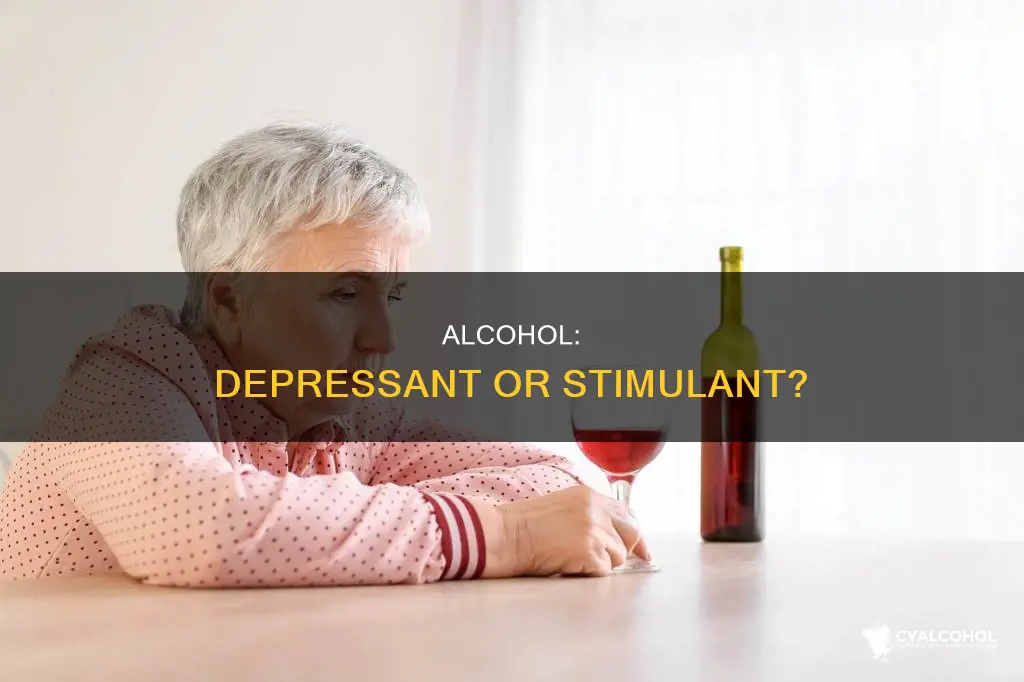 Alcohol: Depressant Or Stimulant? | CyAlcohol