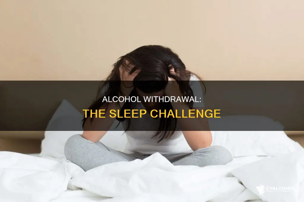 Alcohol Withdrawal: The Sleep Challenge | CyAlcohol