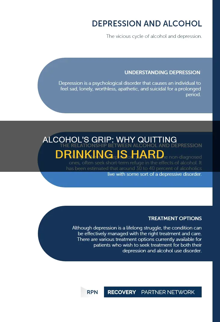 Alcohol's Grip: Why Quitting Drinking Is Hard | CyAlcohol