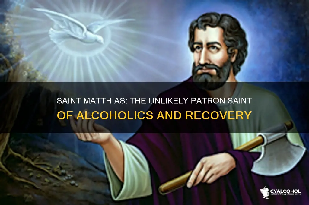 Saint Matthias: The Unlikely Patron Saint Of Alcoholics And Recovery ...