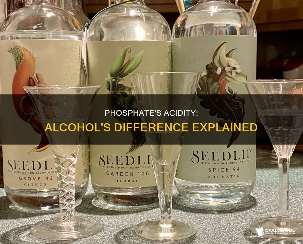 Phosphate's Acidity: Alcohol's Difference Explained | CyAlcohol