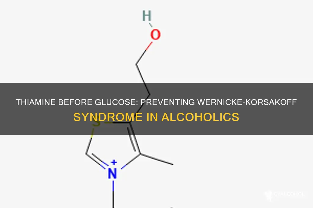 Thiamine Before Glucose: Preventing Wernicke-Korsakoff Syndrome In ...